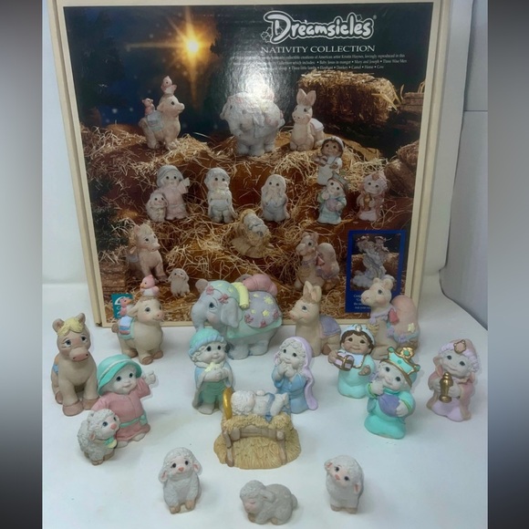 Dreamsicles | Holiday | Vintage 995 Dreamsicles Nativity Collection ...